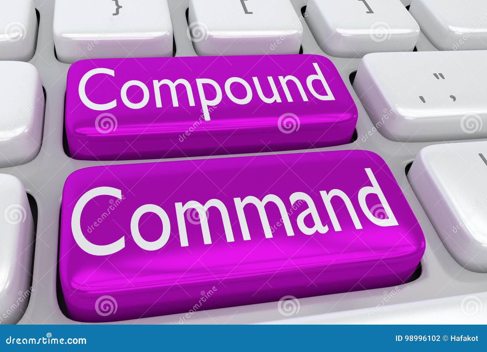 Compound Command concept stock illustration. Illustration of geometric ...