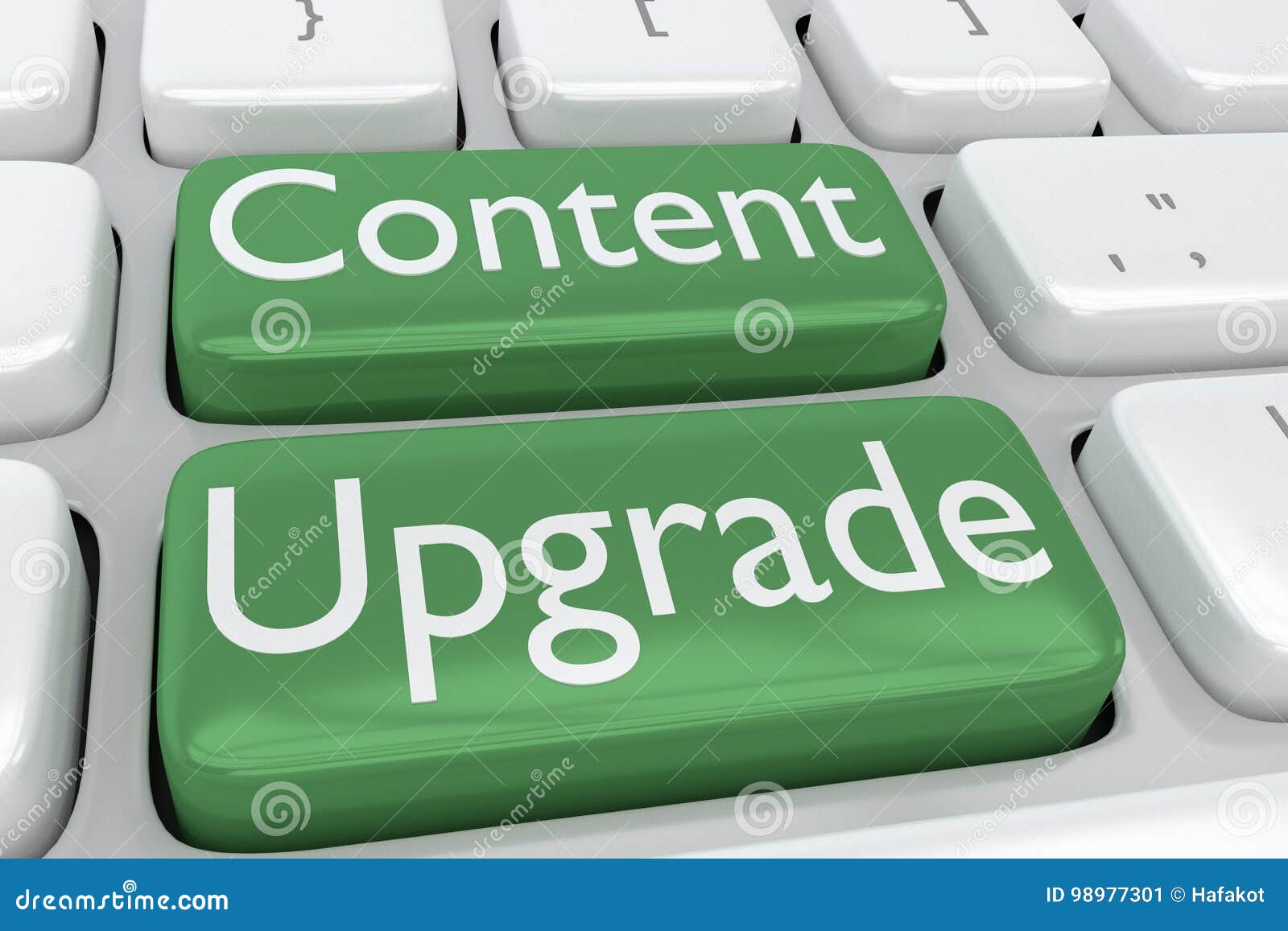 Content Upgrade concept stock illustration. Illustration of design ...