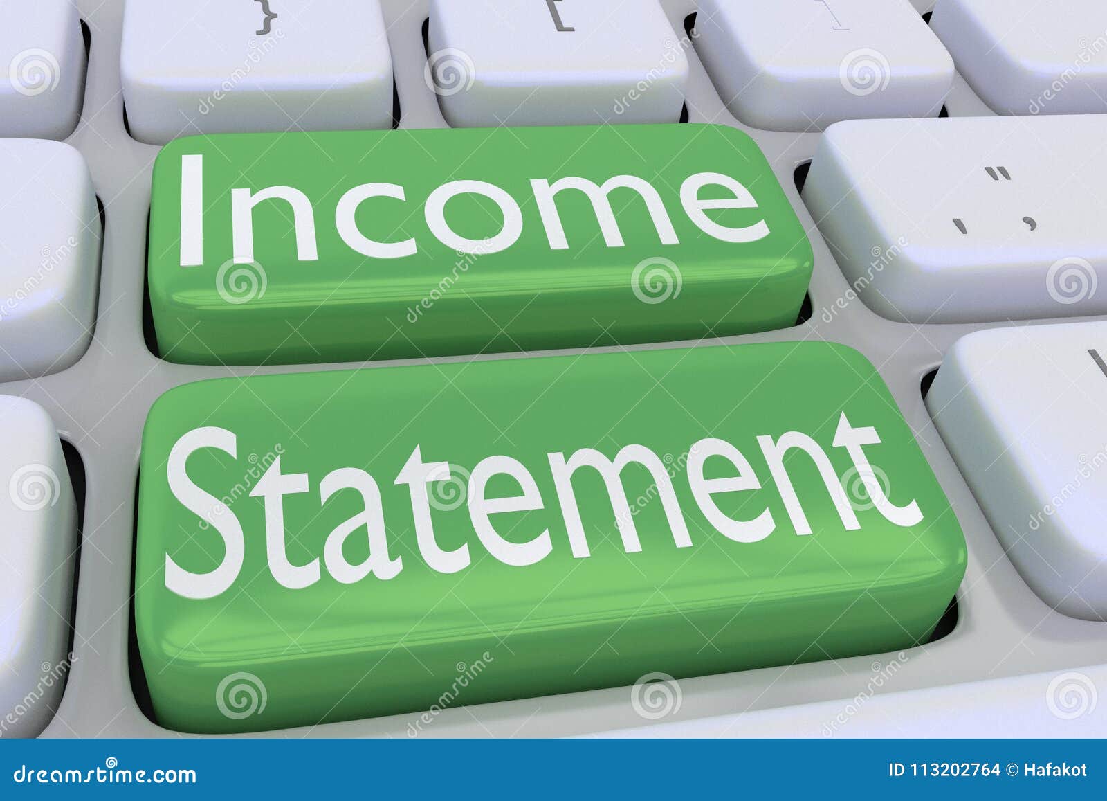 Income Statement concept stock illustration. Illustration of accounting ...