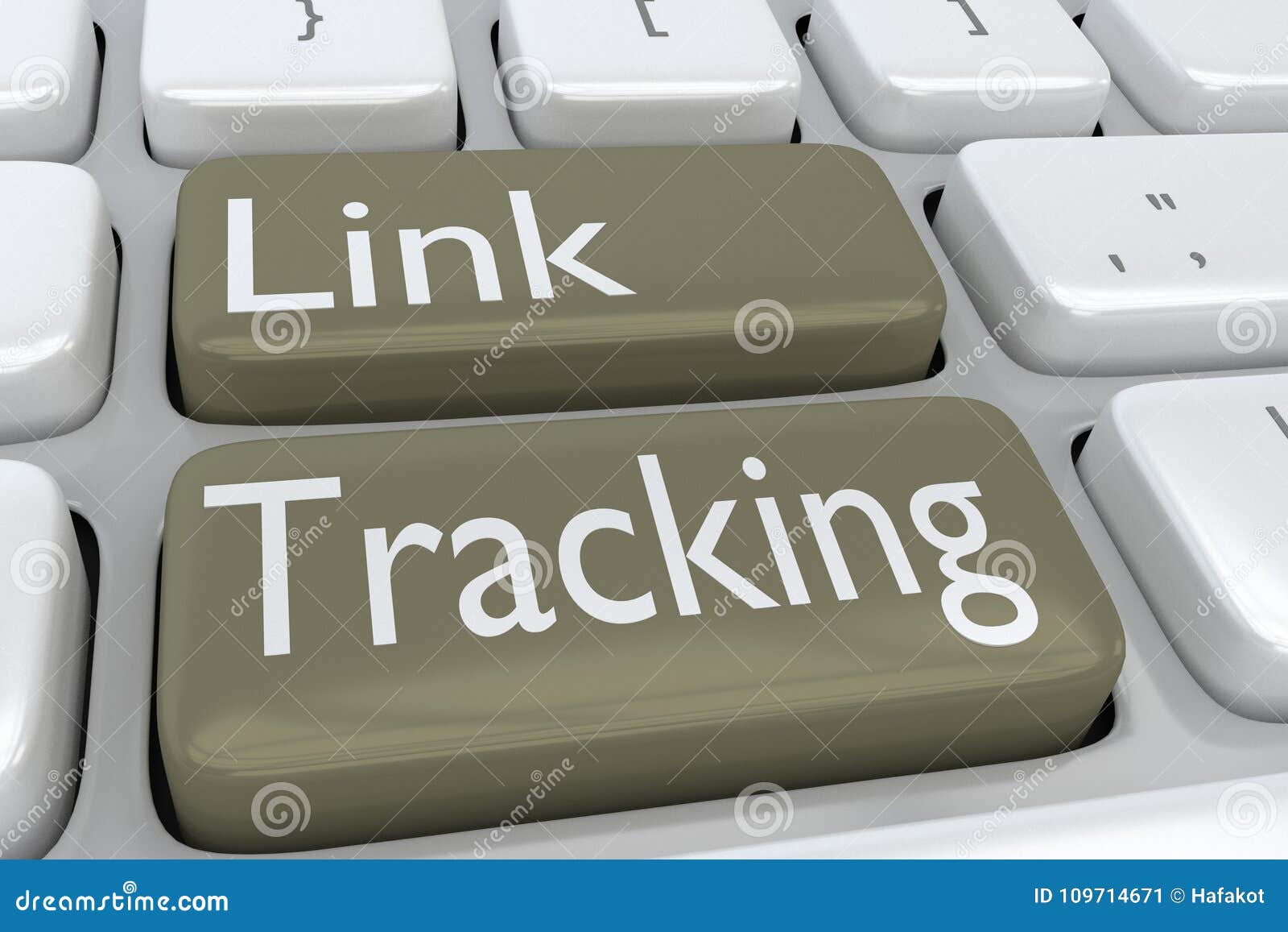 Link Tracking concept stock illustration. Illustration of page - 109714671