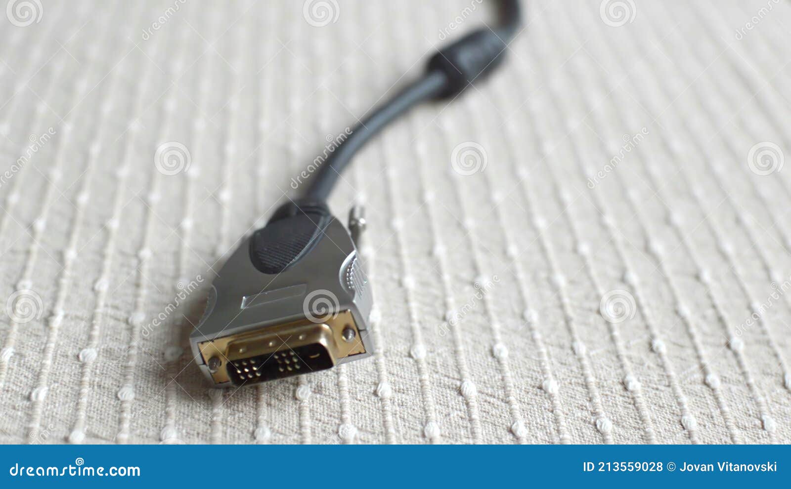 Computer USB connector stock photo. Image of signal - 213559028