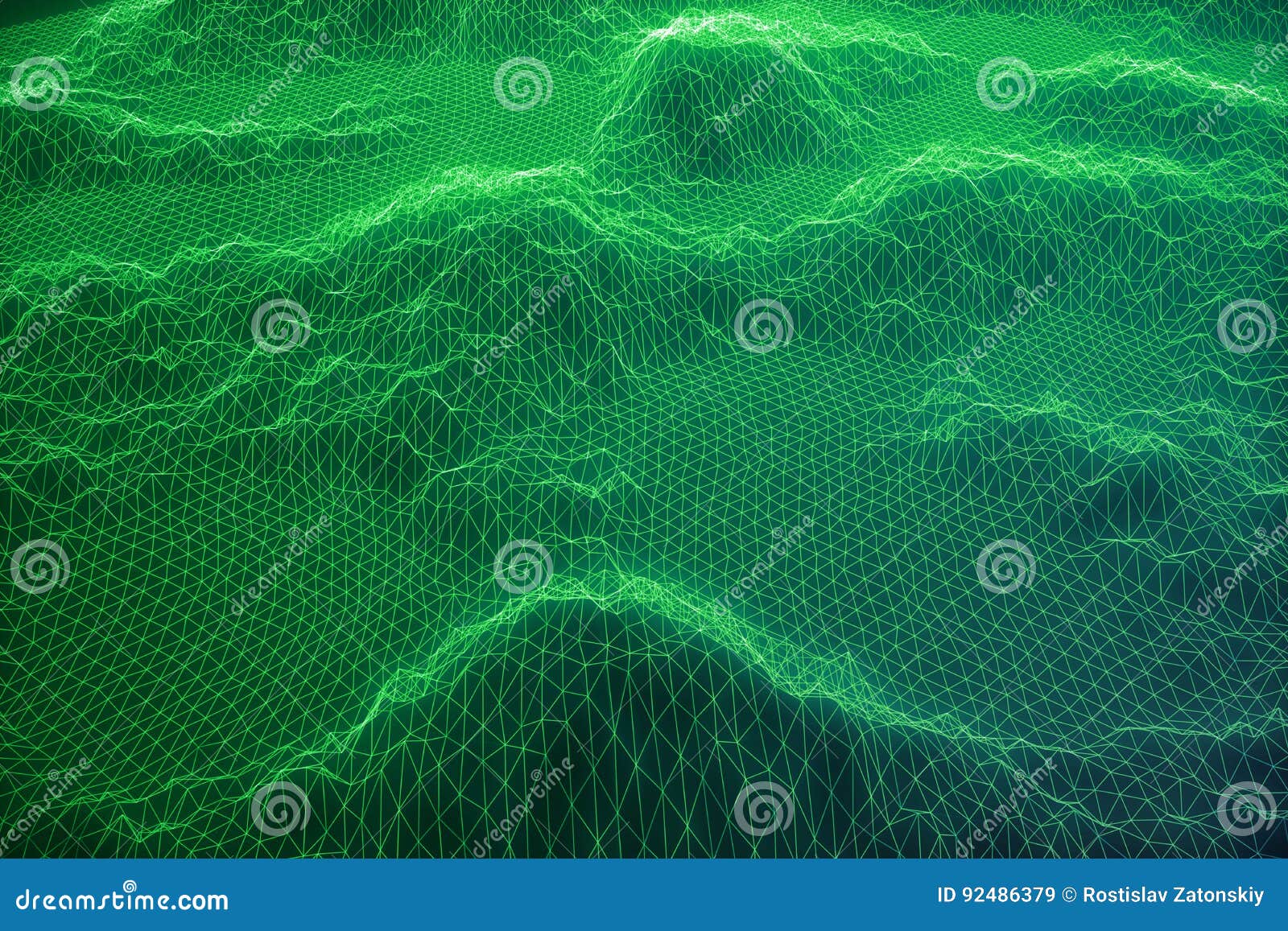 3D Illustration Concept Internet Connections in Cloud Computing ...