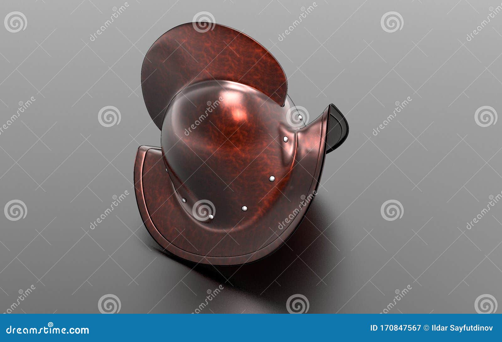 Conquistador Helmet Cartoon Vector | CartoonDealer.com #156663439