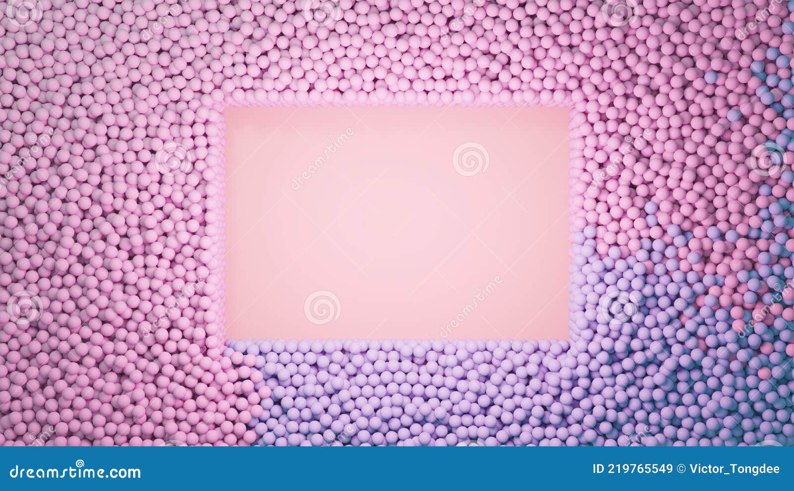 3D Illustration of Pink Particles, Stock Illustration - Illustration of ...