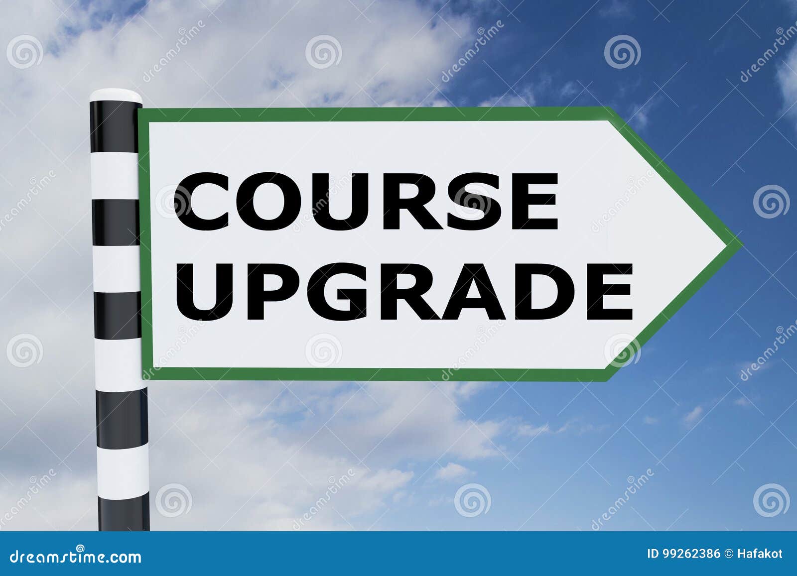 Course Upgrade concept stock illustration. Illustration of professional ...