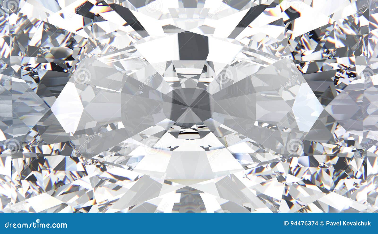 3D Illustration Crop Diamond Texture Macro Stock Illustration ...