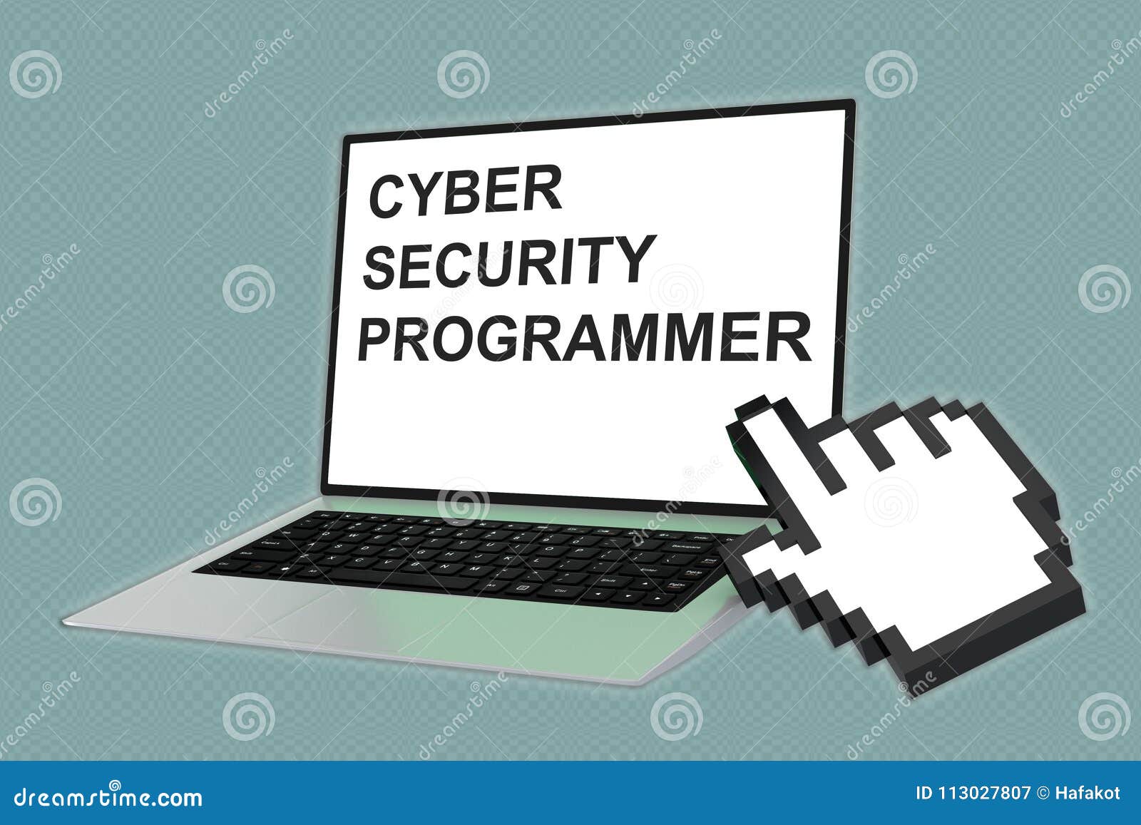CYBER SECURITY PROGRAMMER Concept Stock Illustration - Illustration of ...