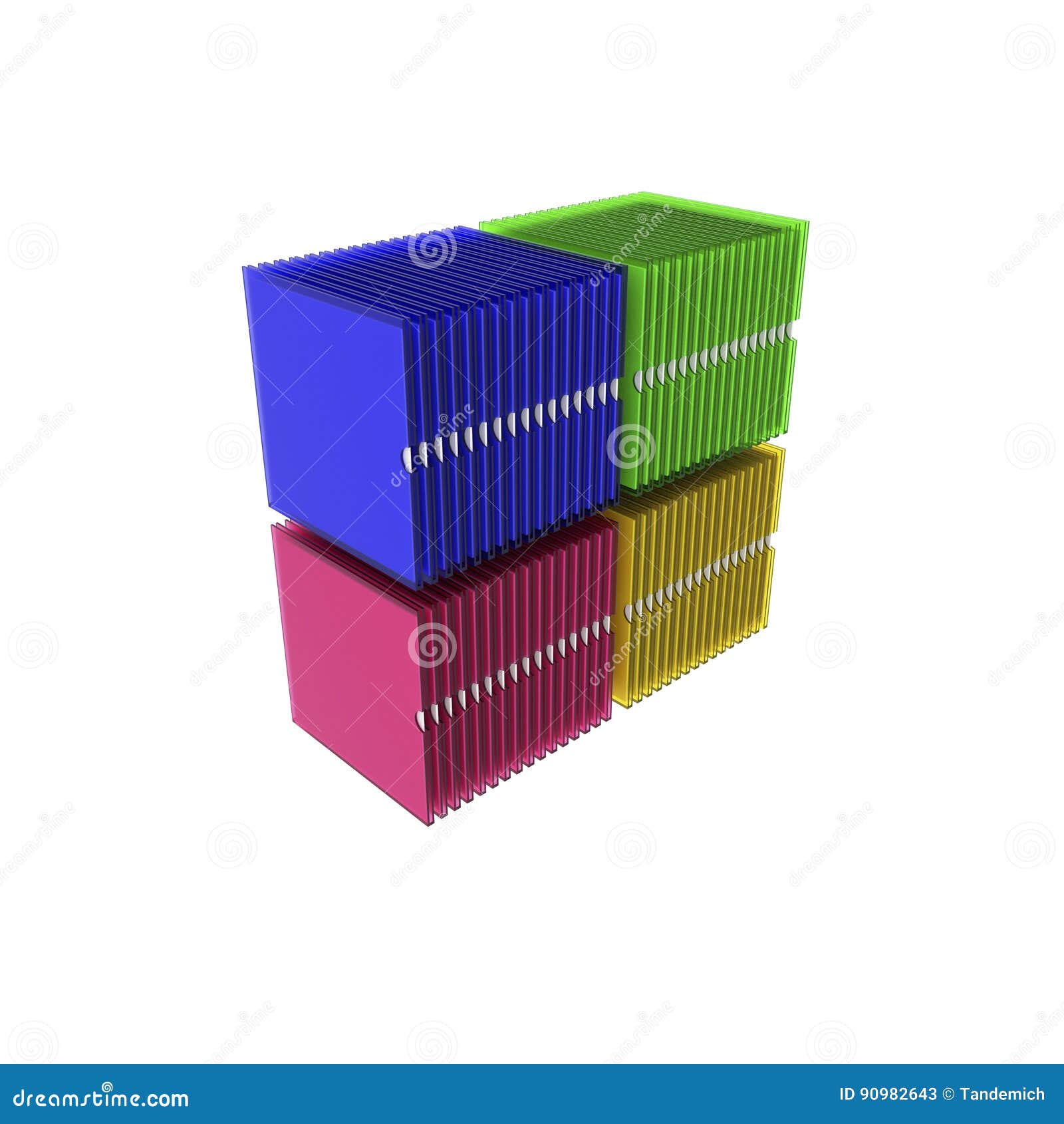 3d Illustration 3d Rendering, Business Concept, Business Document ...