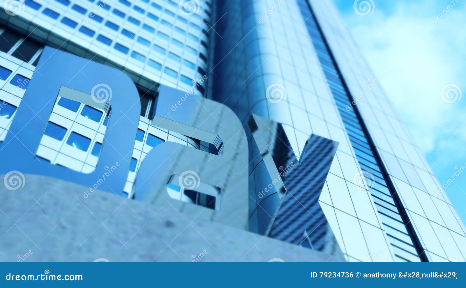 3D Illustration of DAX editorial photo. Illustration of analysis - 79234736