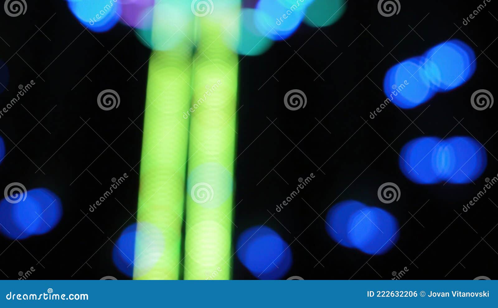 Defocused Bokeh Lights and Lens Flare, Abstract Light Background Stock ...