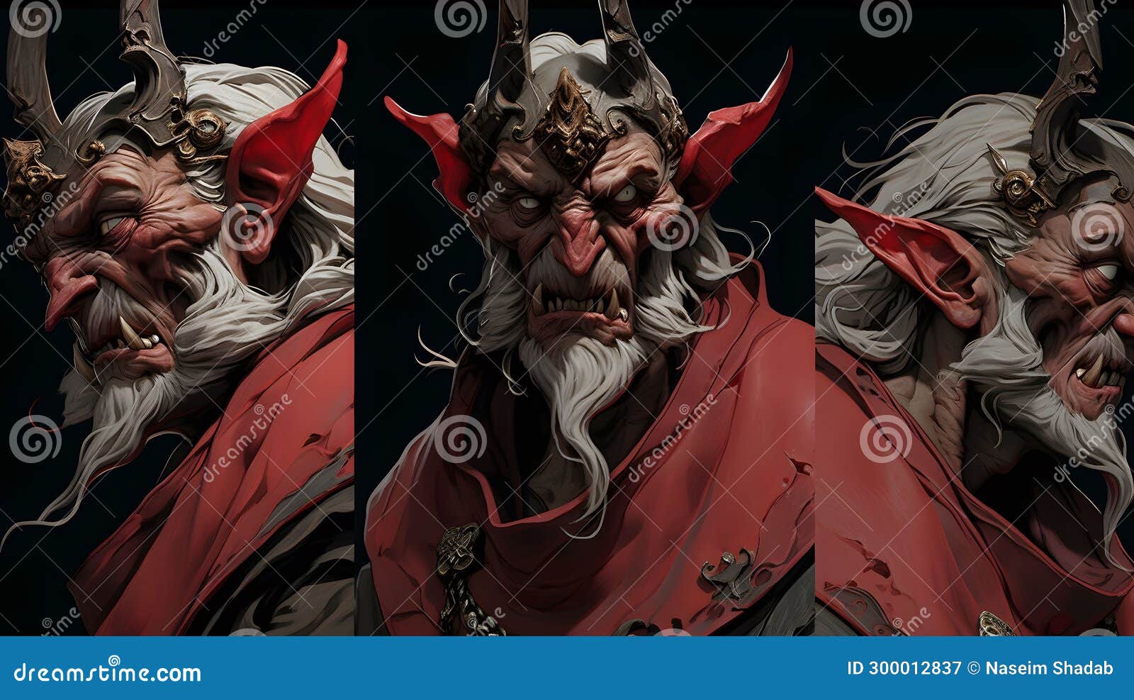 Devil King stock illustration. Illustration of screenshot - 300012837