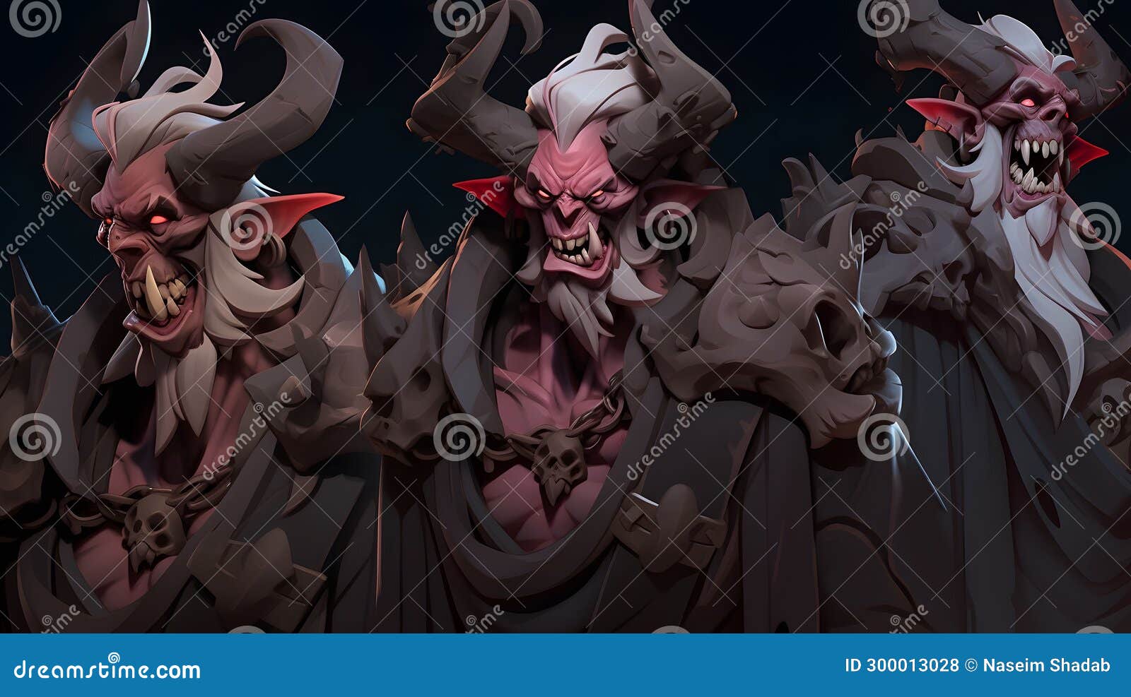 Devil King stock illustration. Illustration of book - 300013028