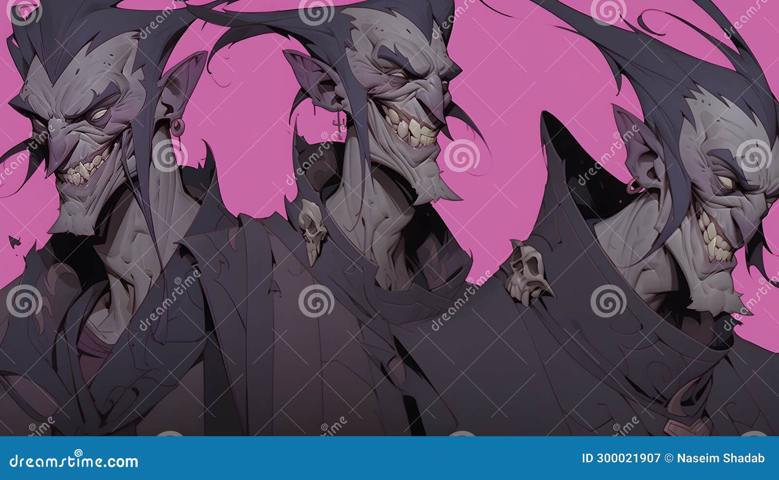 Devil King stock illustration. Illustration of reaper - 300021907