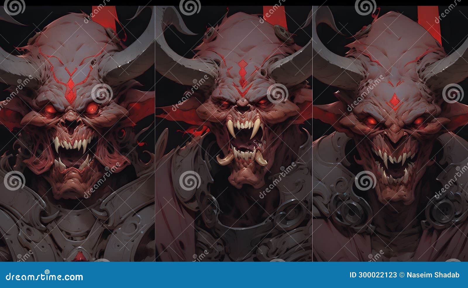 Devil King stock illustration. Illustration of devil - 300022123