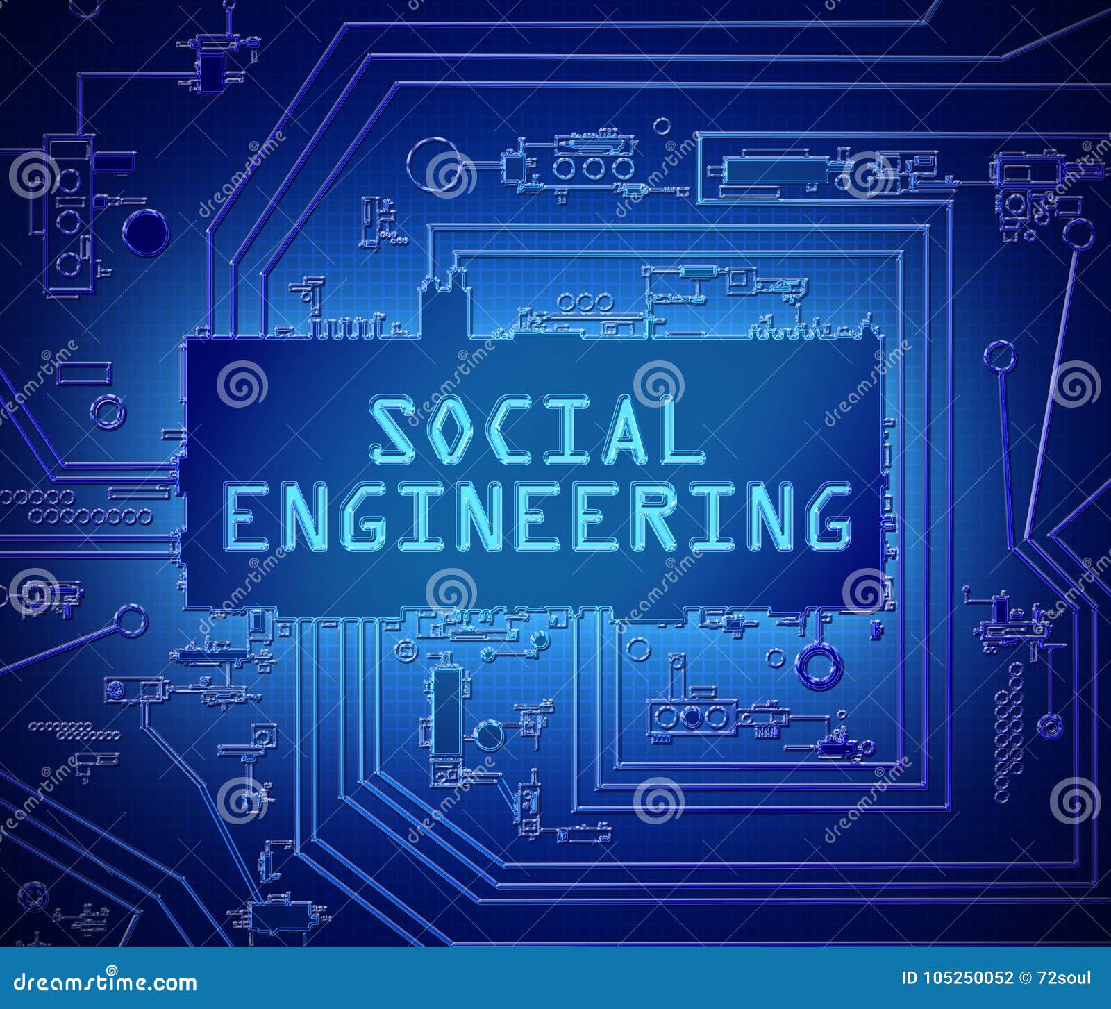 Social Engineering Mind Map, Concept For Presentations And Reports ...