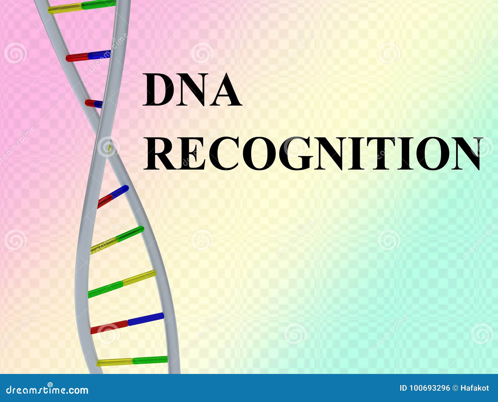 DNA Recognition - Genetic Concept Stock Illustration - Illustration of ...