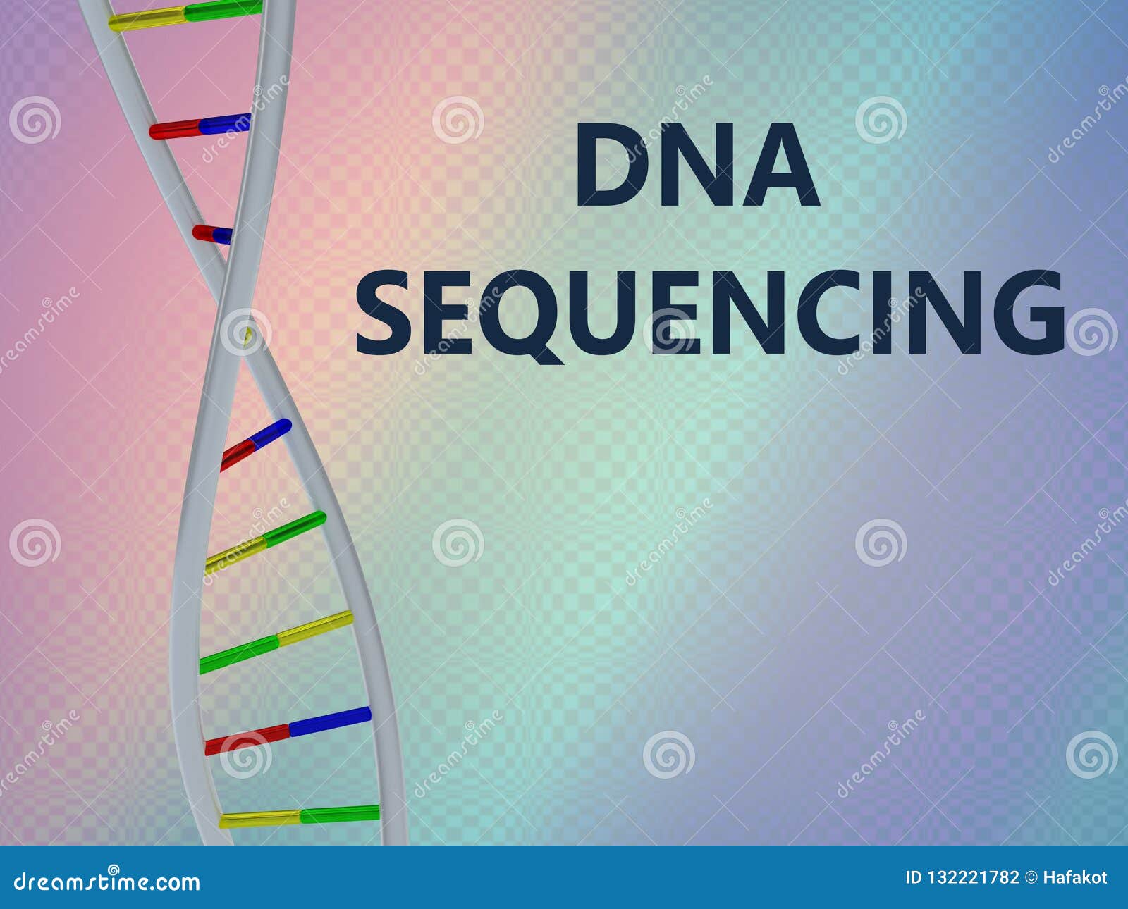 DNA SEQUENCING concept stock illustration. Illustration of chemistry ...