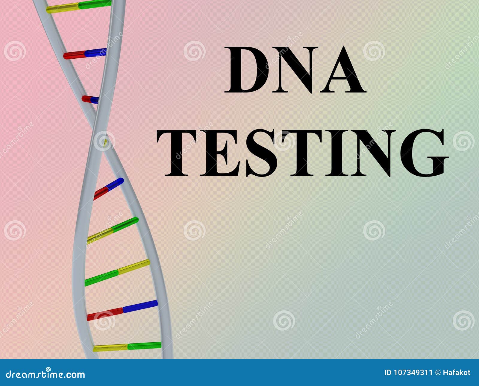 DNA TESTING concept stock illustration. Illustration of biology - 107349311