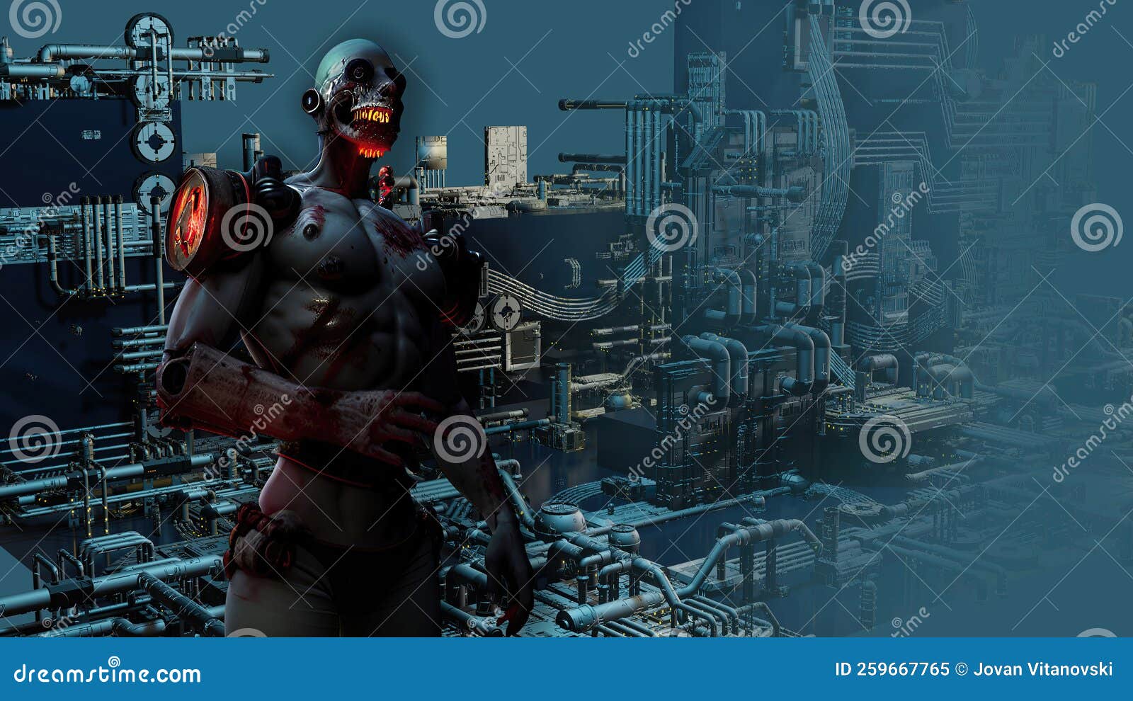 Drawings Sketch of Futuristic Metallic Science Fiction Humanoid Cyborg ... Drawings Sketch of Futuristic Metallic Science Fiction Humanoid Cyborg ...