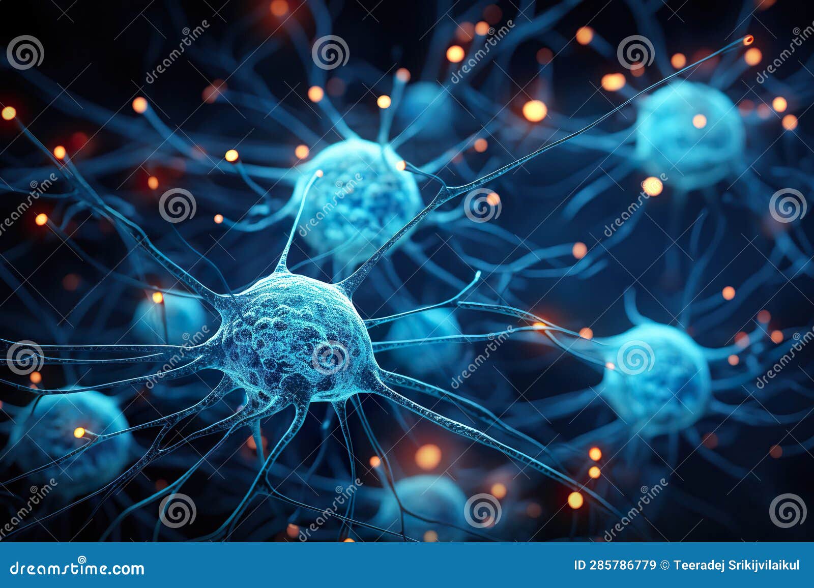 Microscopy Network Of Fibrins And Platelet In Blood Clot Process Stock ...