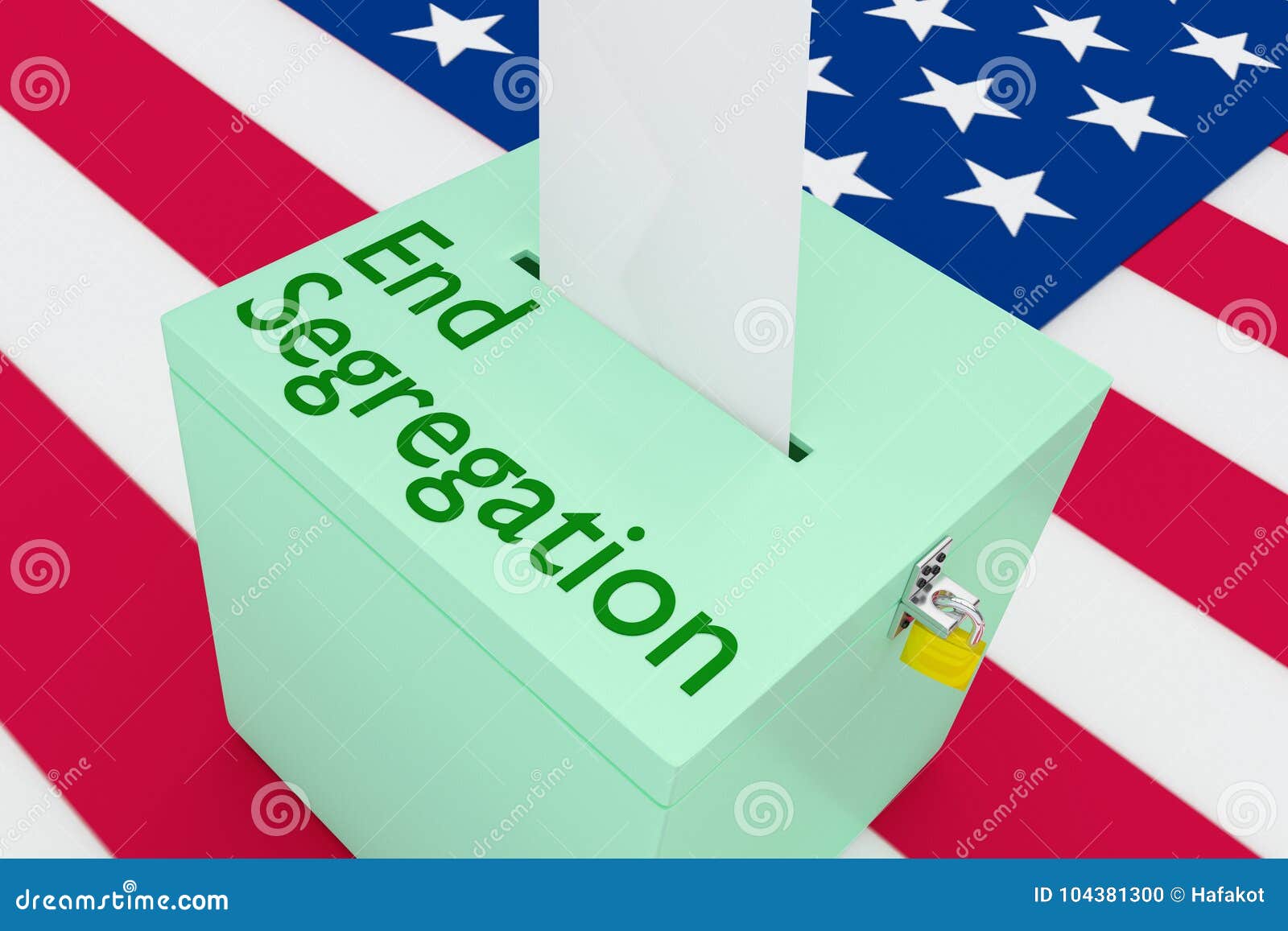 End Segregation concept stock illustration. Illustration of equal ...