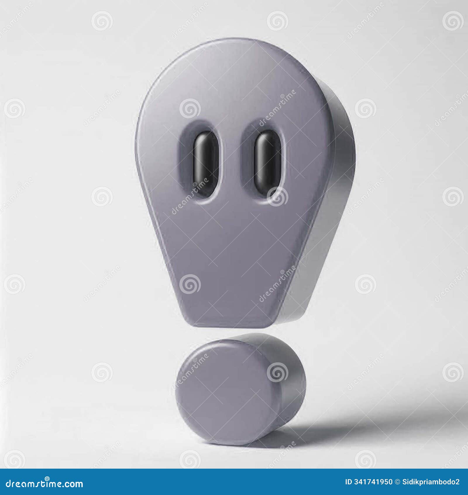 Exclamation mark stock illustration. Illustration of smartphone - 341741950