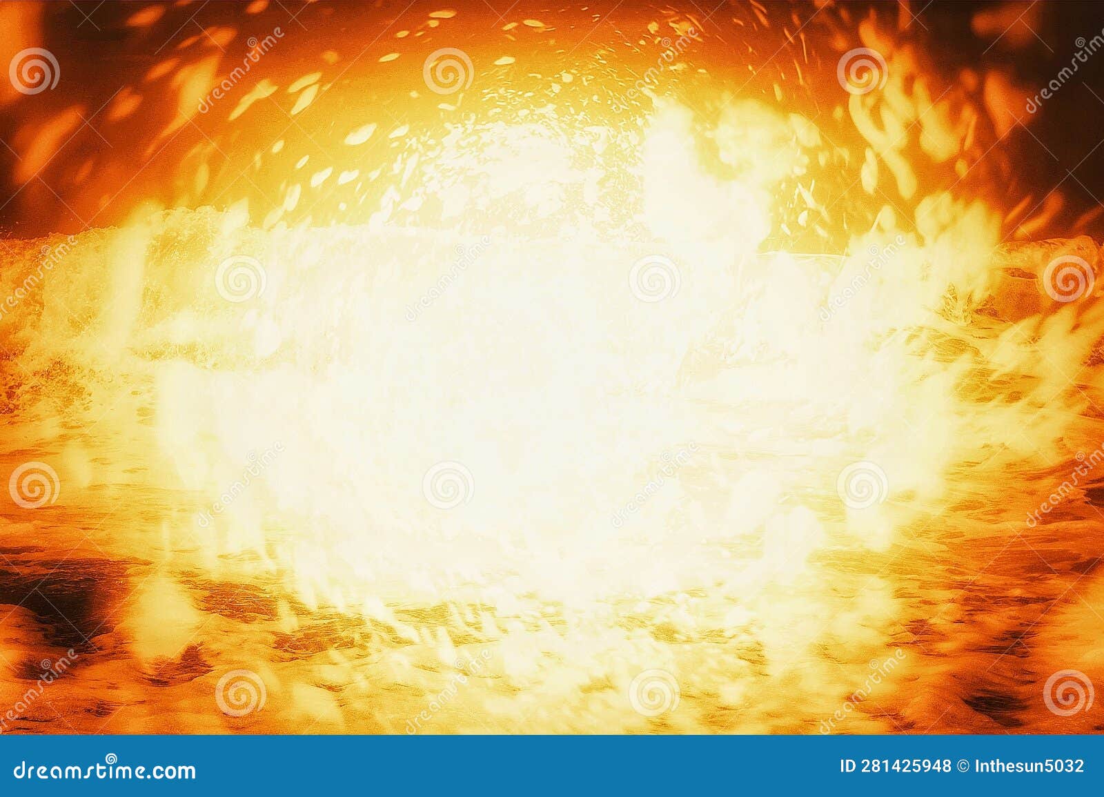 3d Illustration of Flames Exploding Stock Photo - Image of burn, fire ...