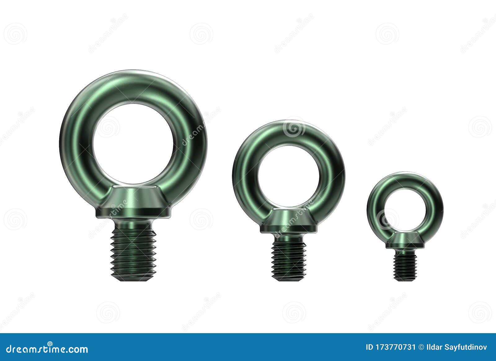 3d Illustration of the Eye Bol Stock Illustration - Illustration of ...