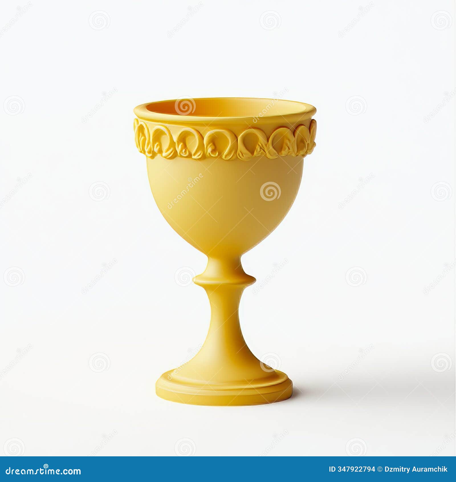 A 3D Illustration Featuring a Trophy Cup As a Symbol of Champion Status ...