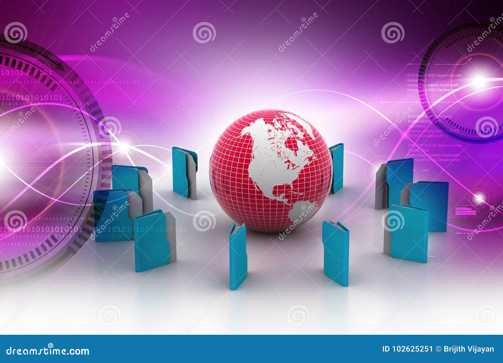 Folders Rounded Stock Illustrations – 146 Folders Rounded Stock ...