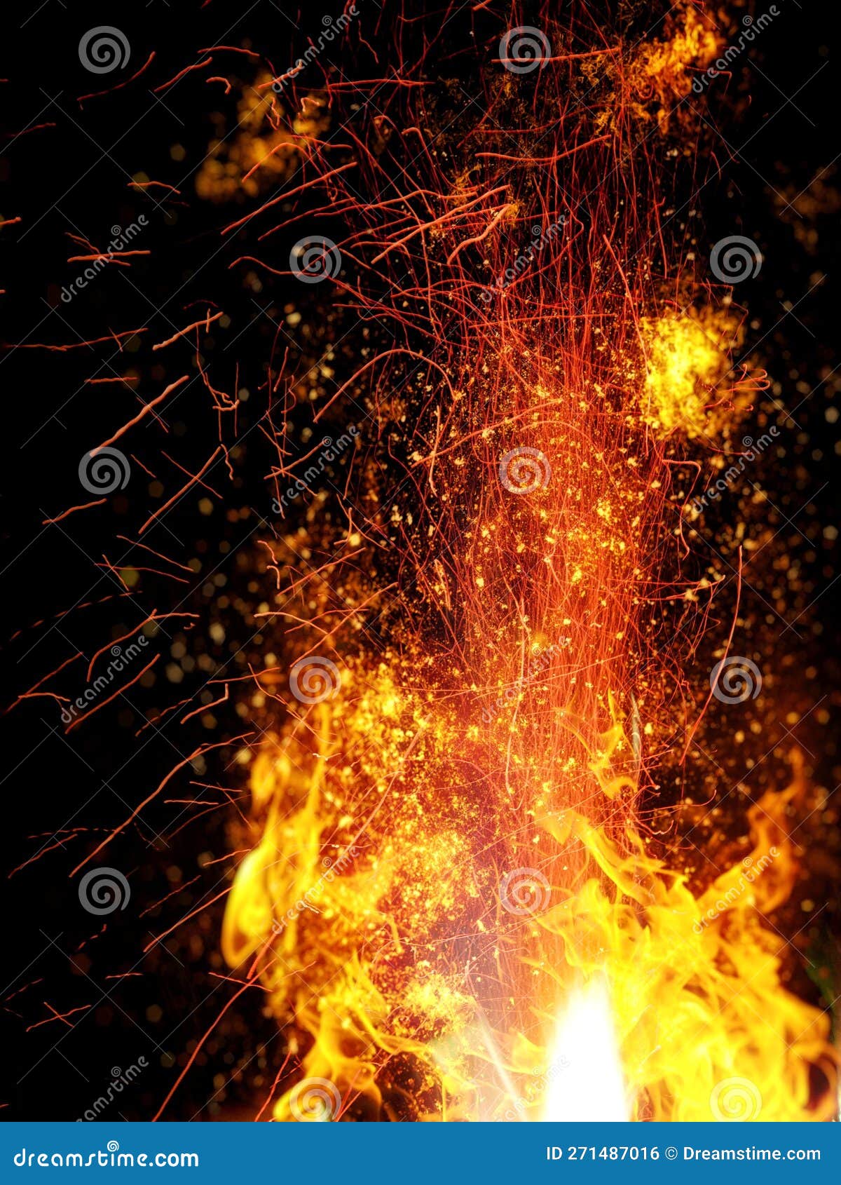 3d Illustration of Exploding Flames Stock Photo - Image of burnt ...