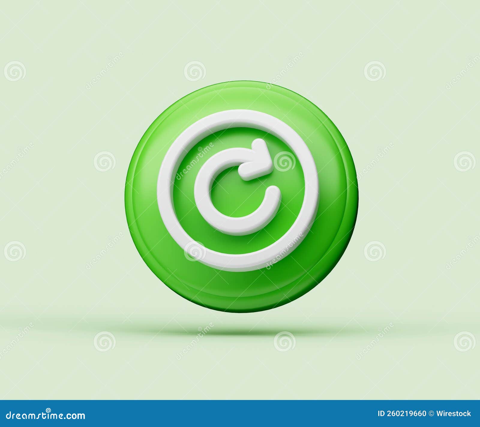 3D Illustration of Forward or Skip Button or Icon for Web and App Stock ...