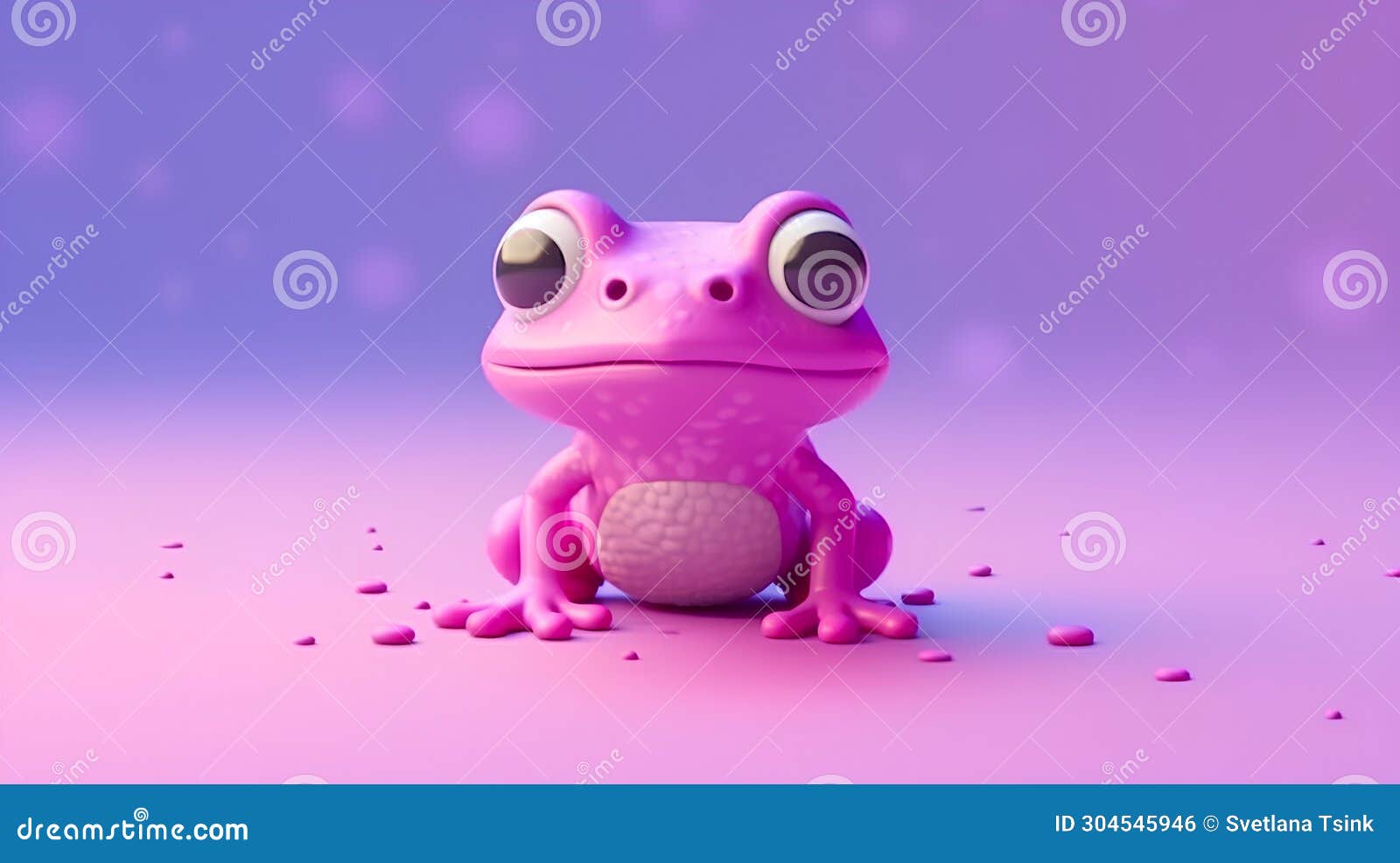Pink Frog Legs Icon Isolated On Blue Background. Minimalism Concept. 3d ...