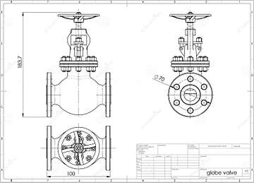 3d Illustration of Gas Valve Stock Illustration - Illustration of ...