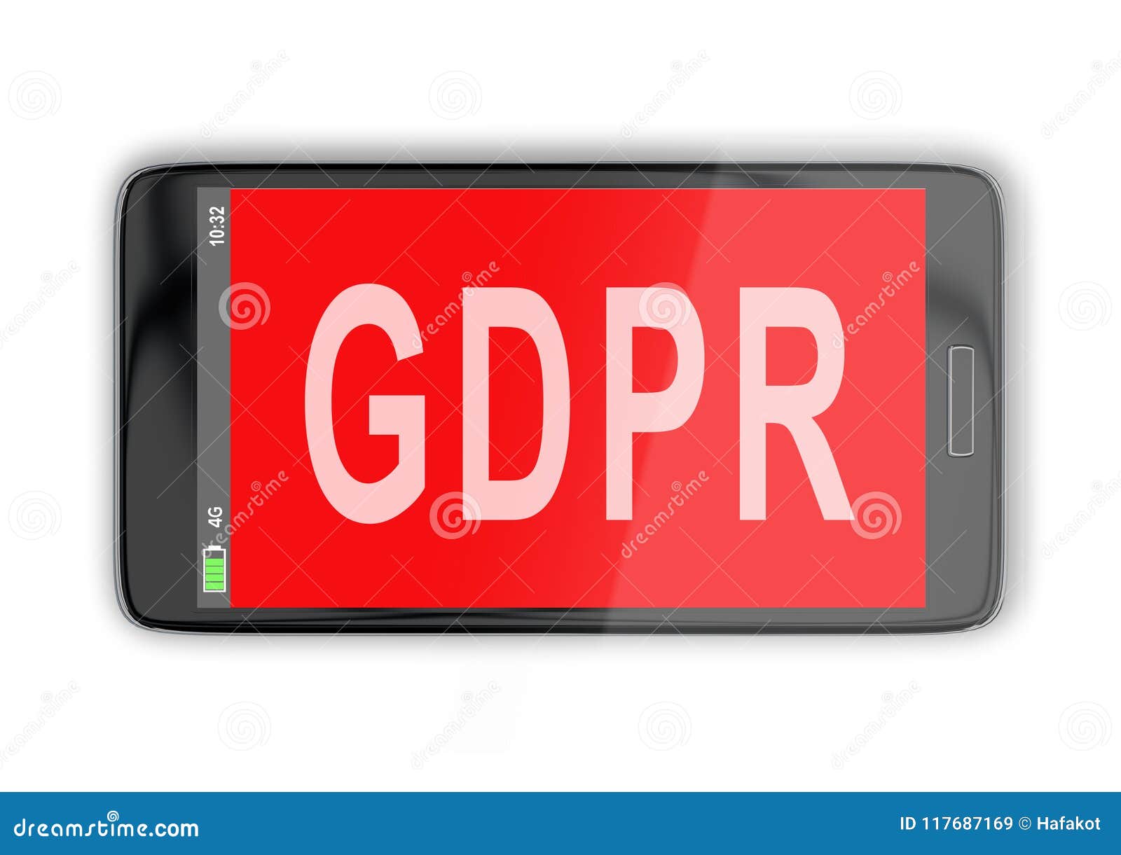 GDPR - Data Protection Concept Stock Illustration - Illustration of ...