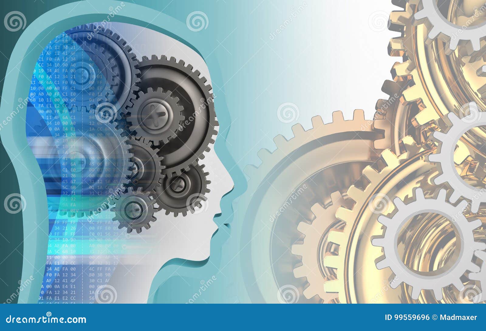 3d Gears System Stock Illustration | CartoonDealer.com #103509901