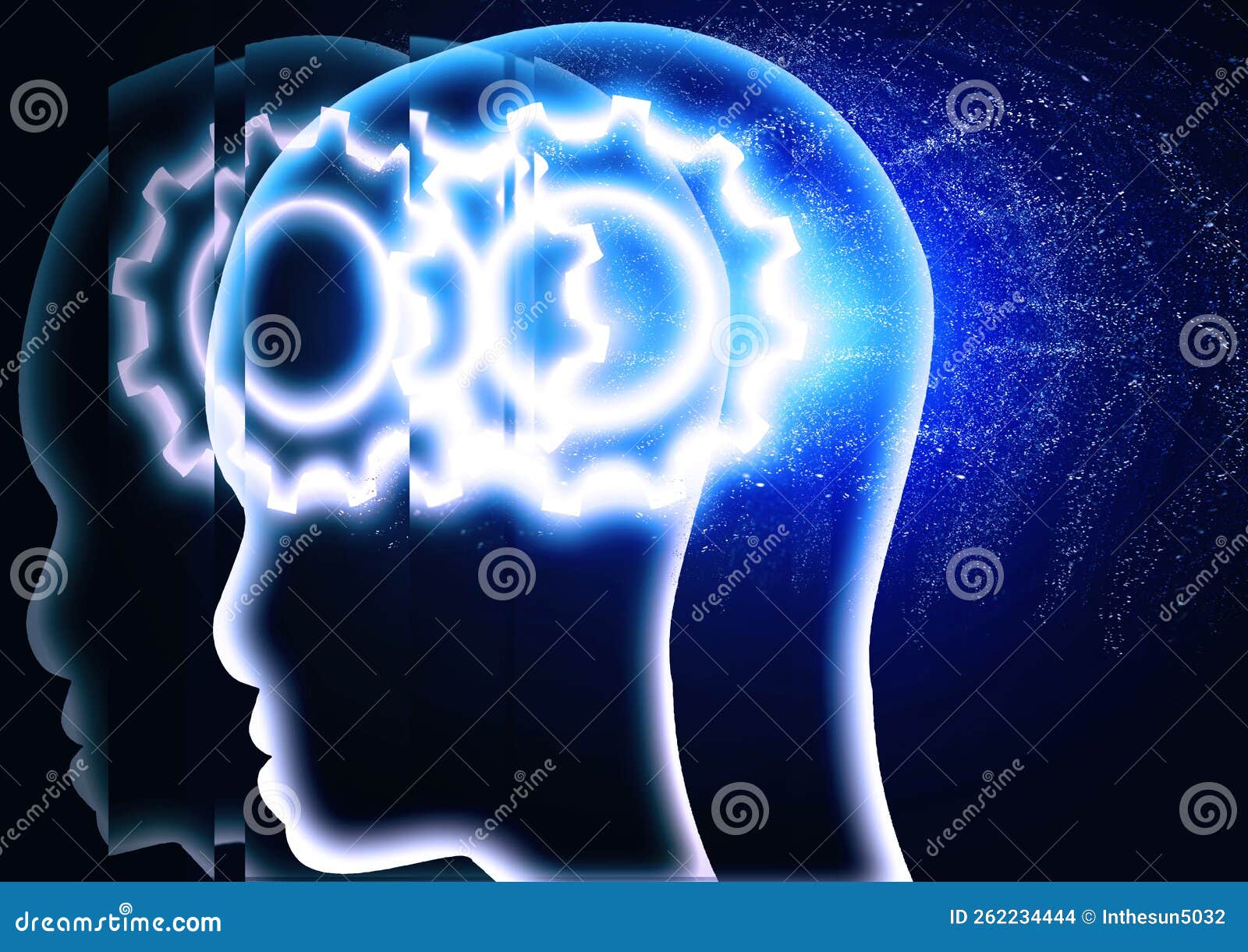 3d Illustration of Geometric Artificial Intelligence Synthesized with ...