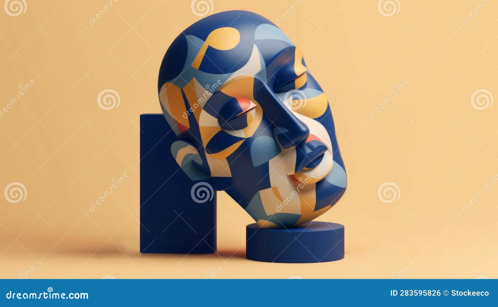 Geometric Pattern Illustration and 3d Modeling of Dada-inspired ...