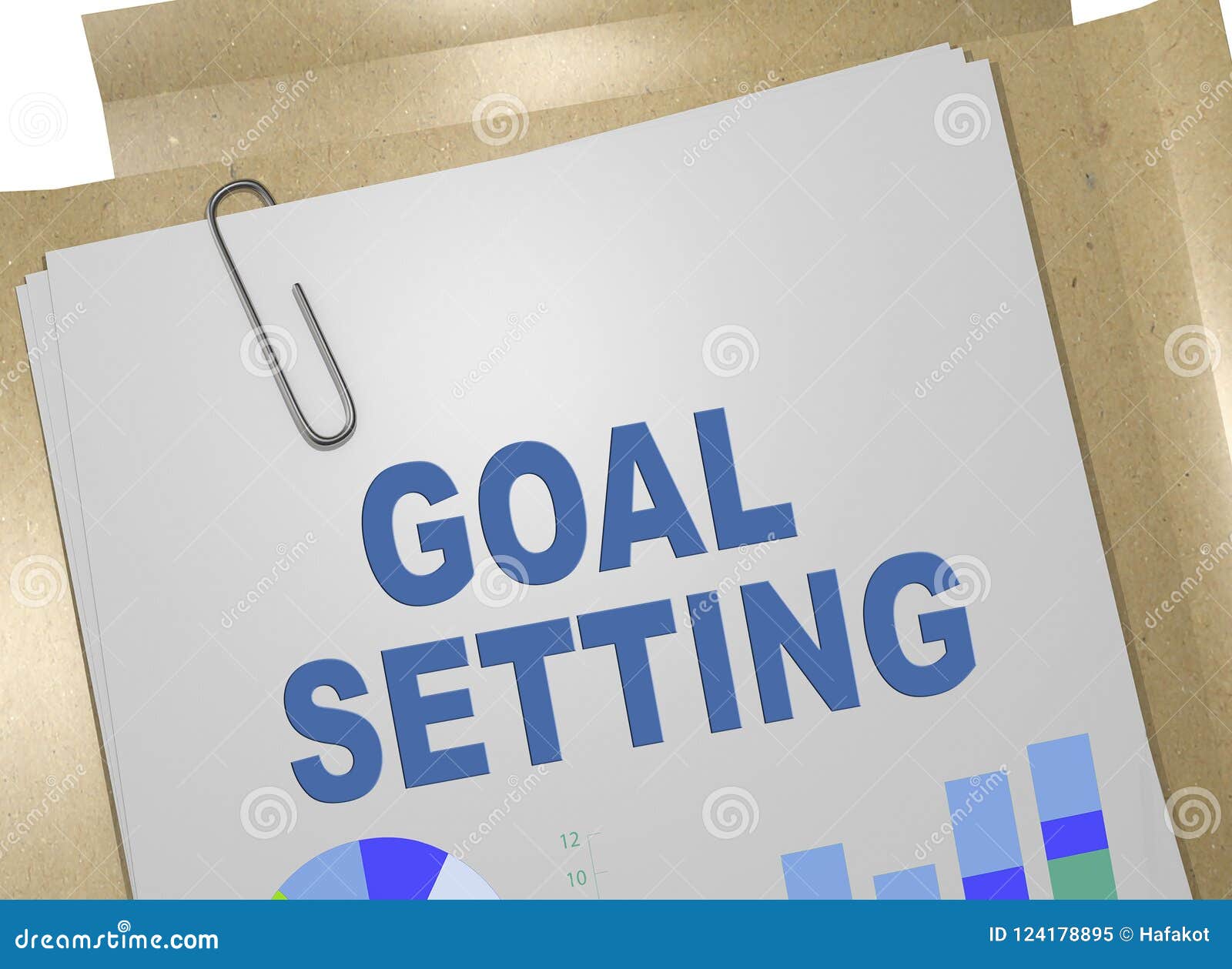 GOAL SETTING concept stock illustration. Illustration of center - 124178895