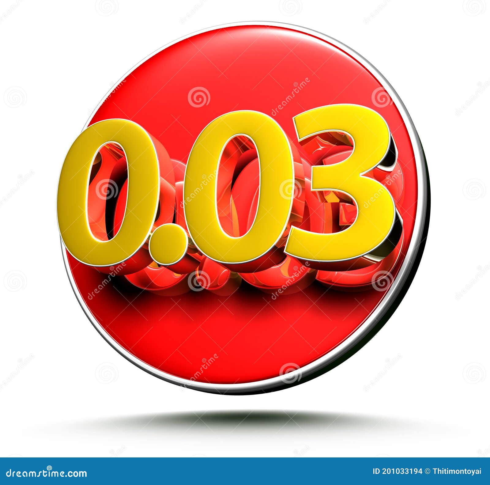 Number 0.03. stock illustration. Illustration of computation - 201033194