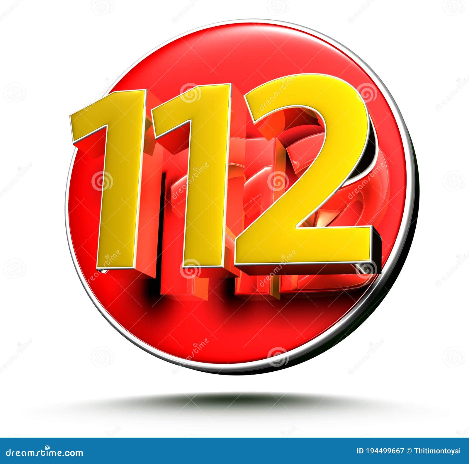 Number 112 3d. stock illustration. Illustration of background - 194499667