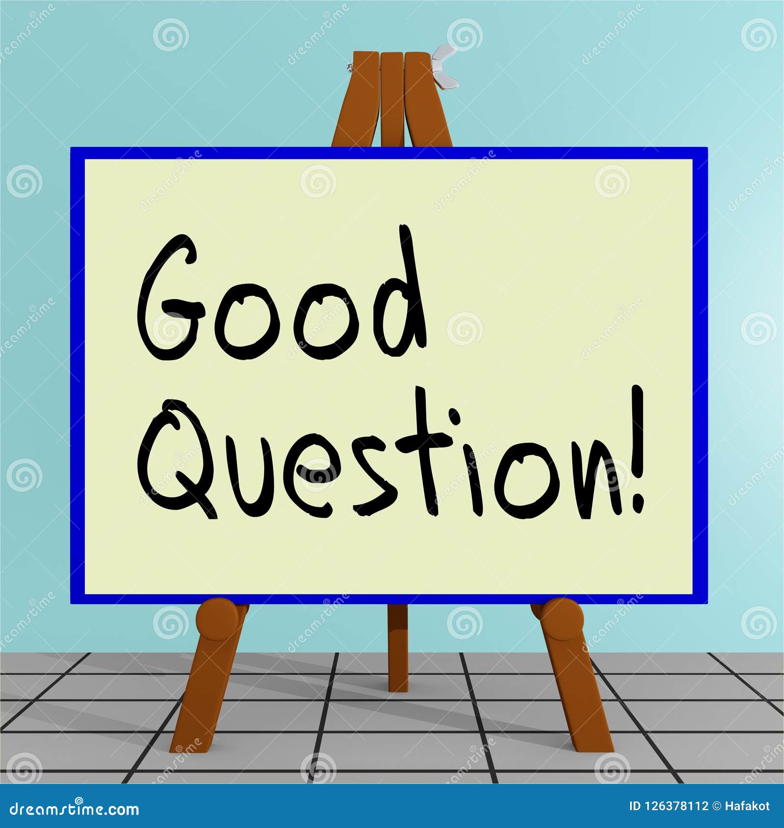 Good Question! concept stock illustration. Illustration of creativity ...