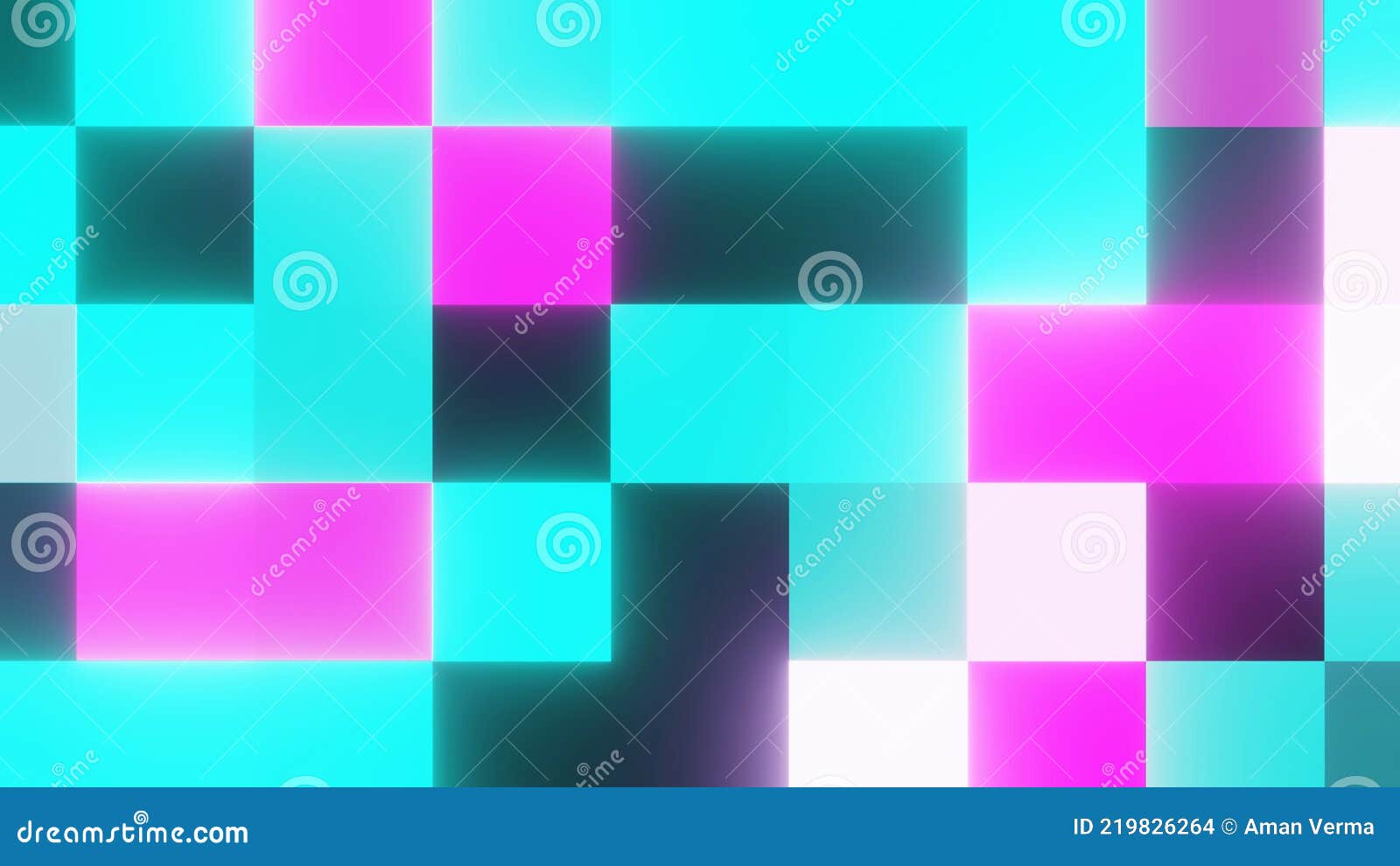 3D Illustration Graphics of Abstract Square Shape Pattern and Texture ...