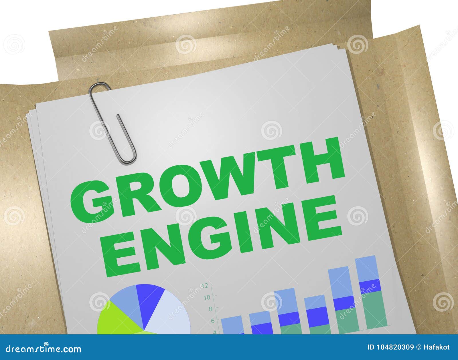 Growth Engine concept stock illustration. Illustration of graphic ...