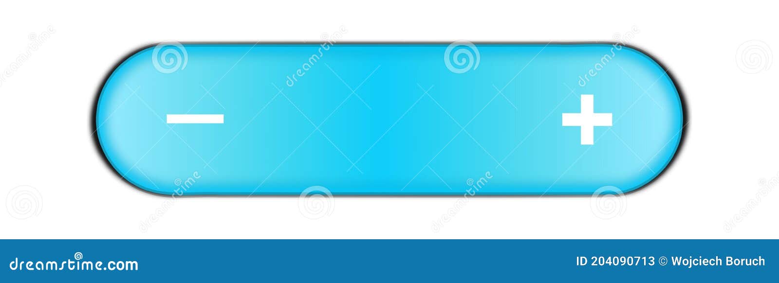 Horizontal Button, Banner Backgrounds With Colorful Inserts Cartoon ...