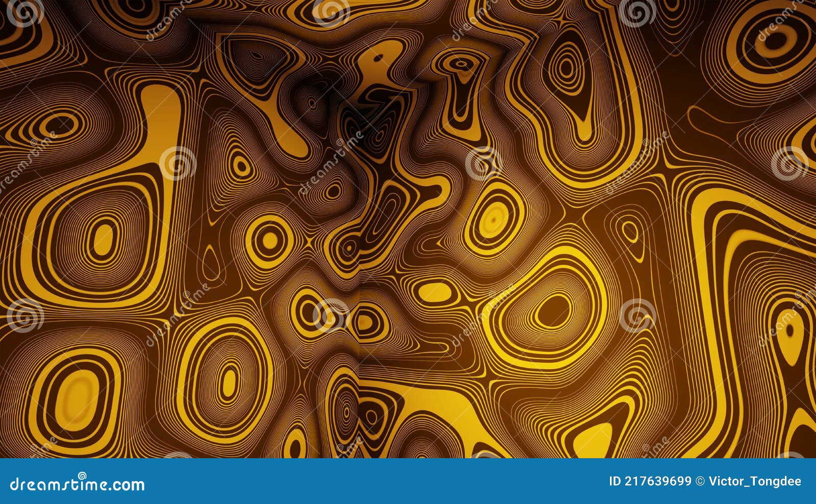 3D Illustration. Hypnotizing Complex Pattern. Stock Illustration ...