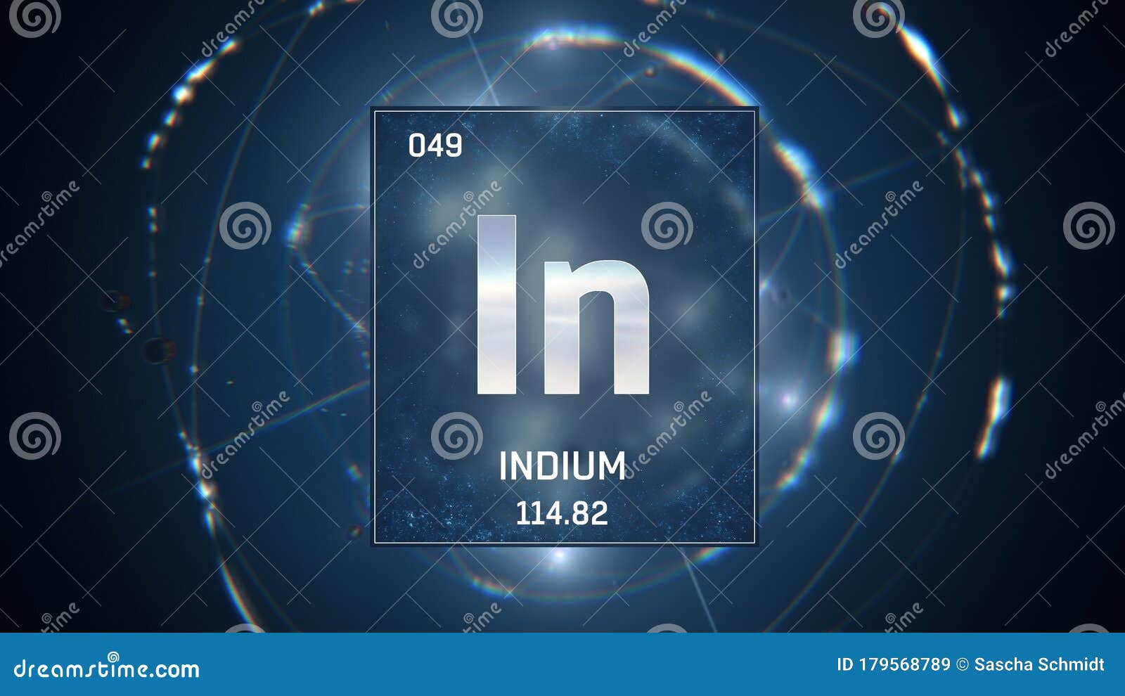 Indium Element Periodic Table