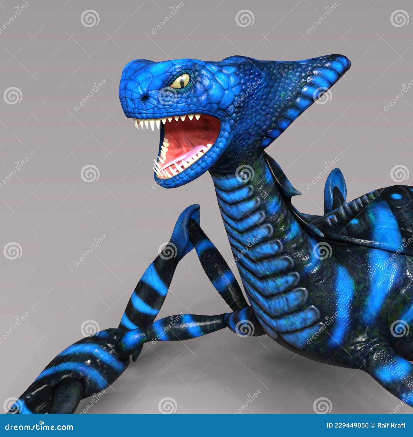 3d-illustration of an Isolated Alien Mantis Stock Illustration ...