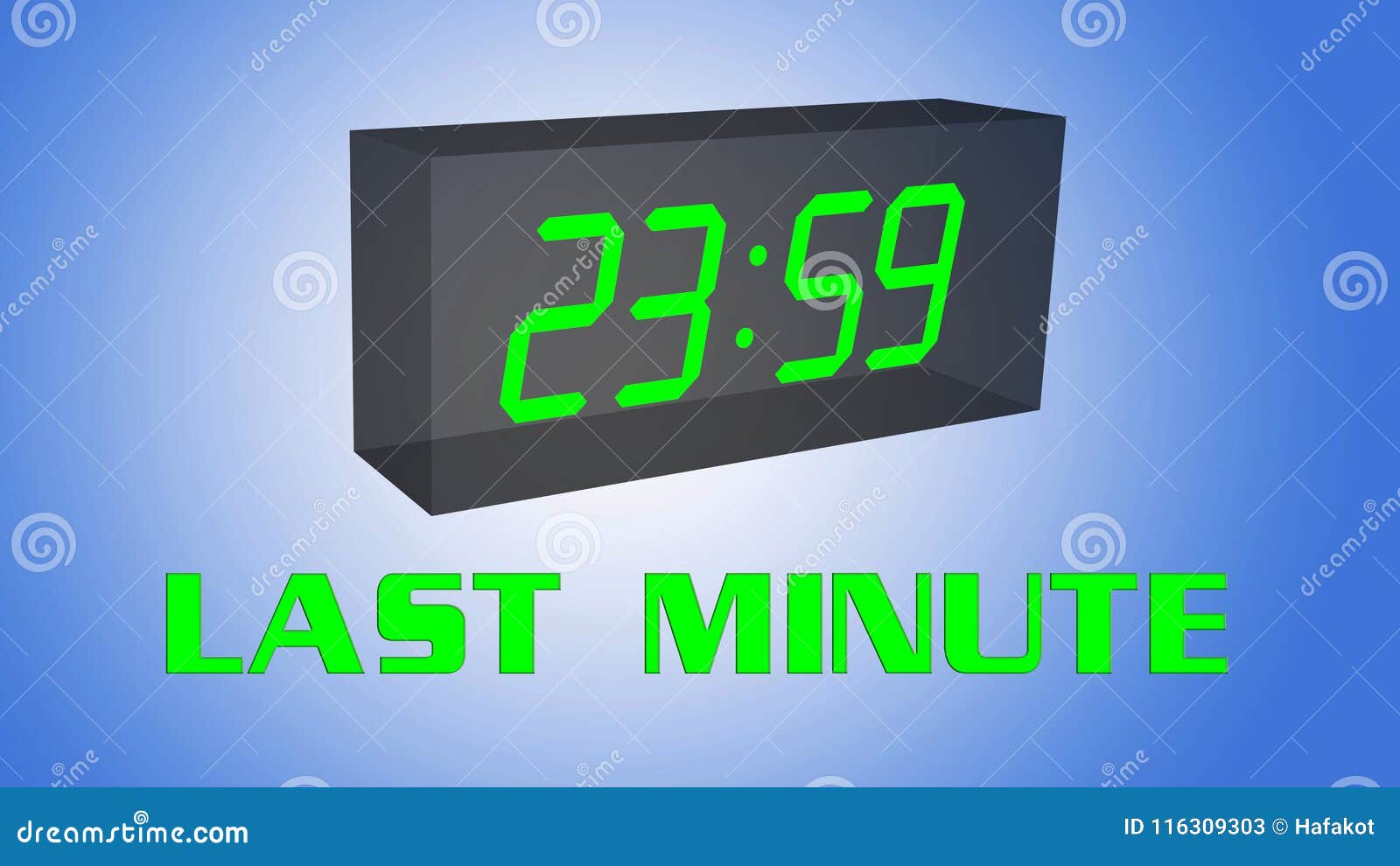 Last Minute concept stock illustration. Illustration of business ...