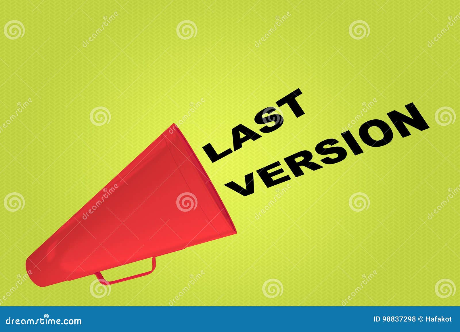 Last Version concept stock illustration. Illustration of framed - 98837298